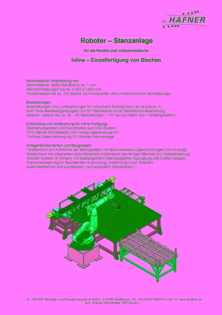 Bearbeiten + Stanzen + Nieten | Dr. HAFNER Montage- und ...